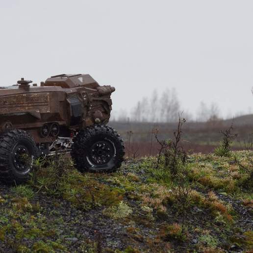 Download STL file rover mars crawler 1/10 scale rc • 3D printer ...